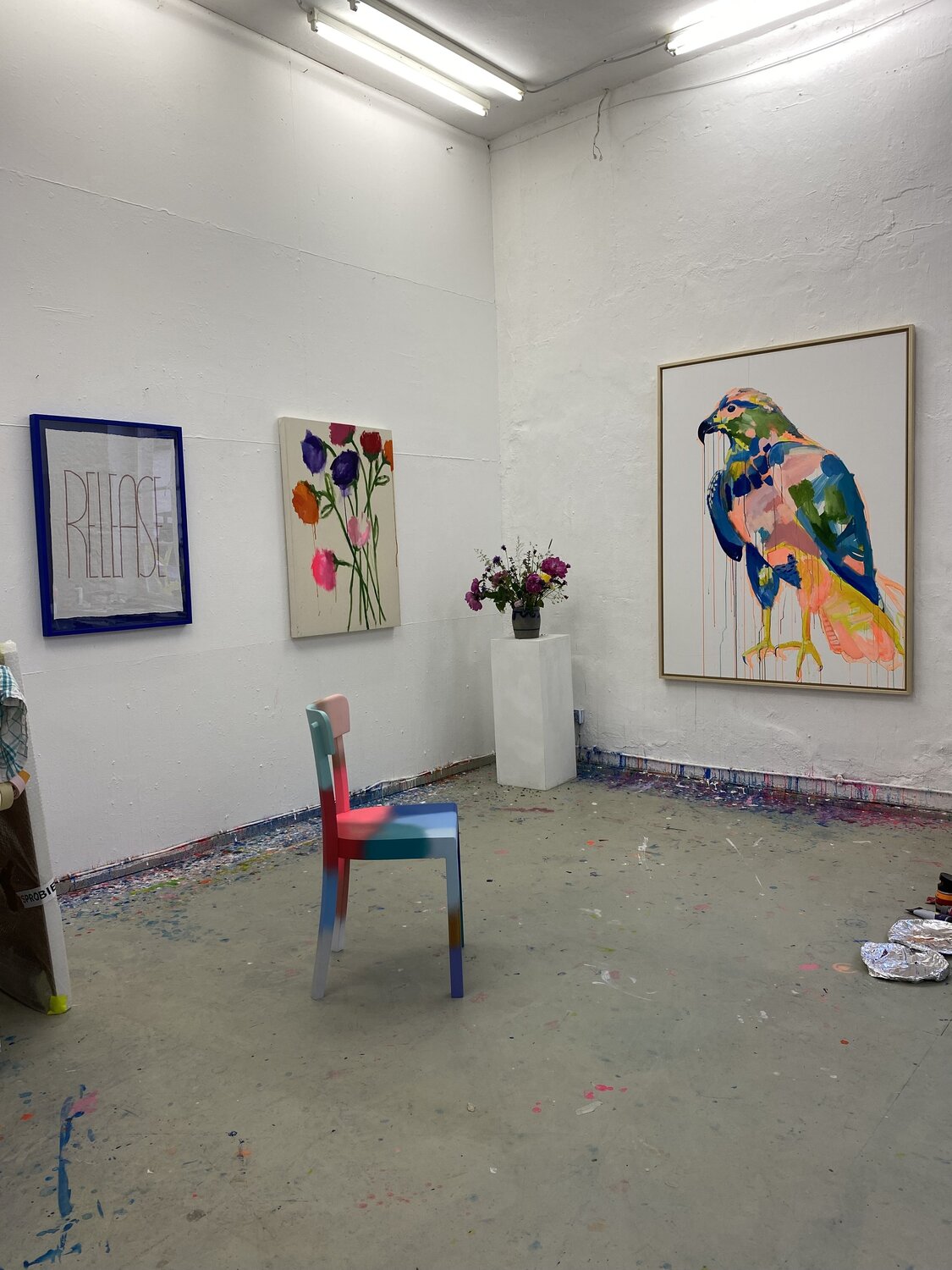 Falcon by Thea Altmann (2024) : Painting Acrylic on Canvas - Singulart