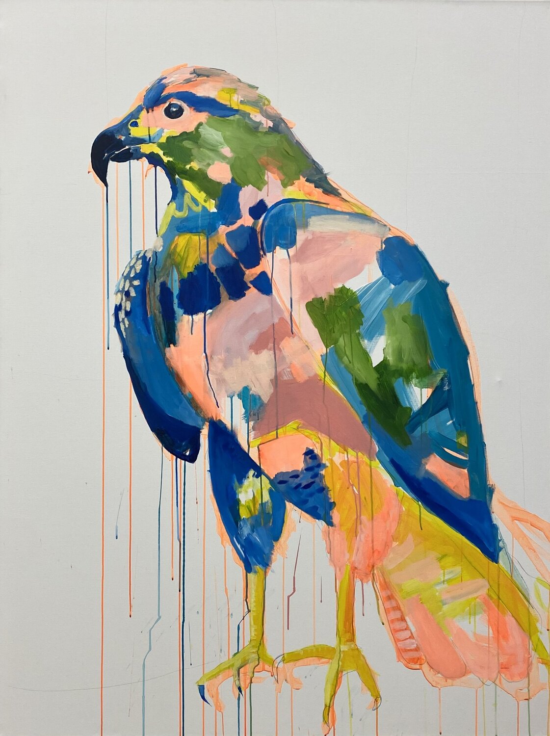 Falcon by Thea Altmann (2024) : Painting Acrylic on Canvas - Singulart