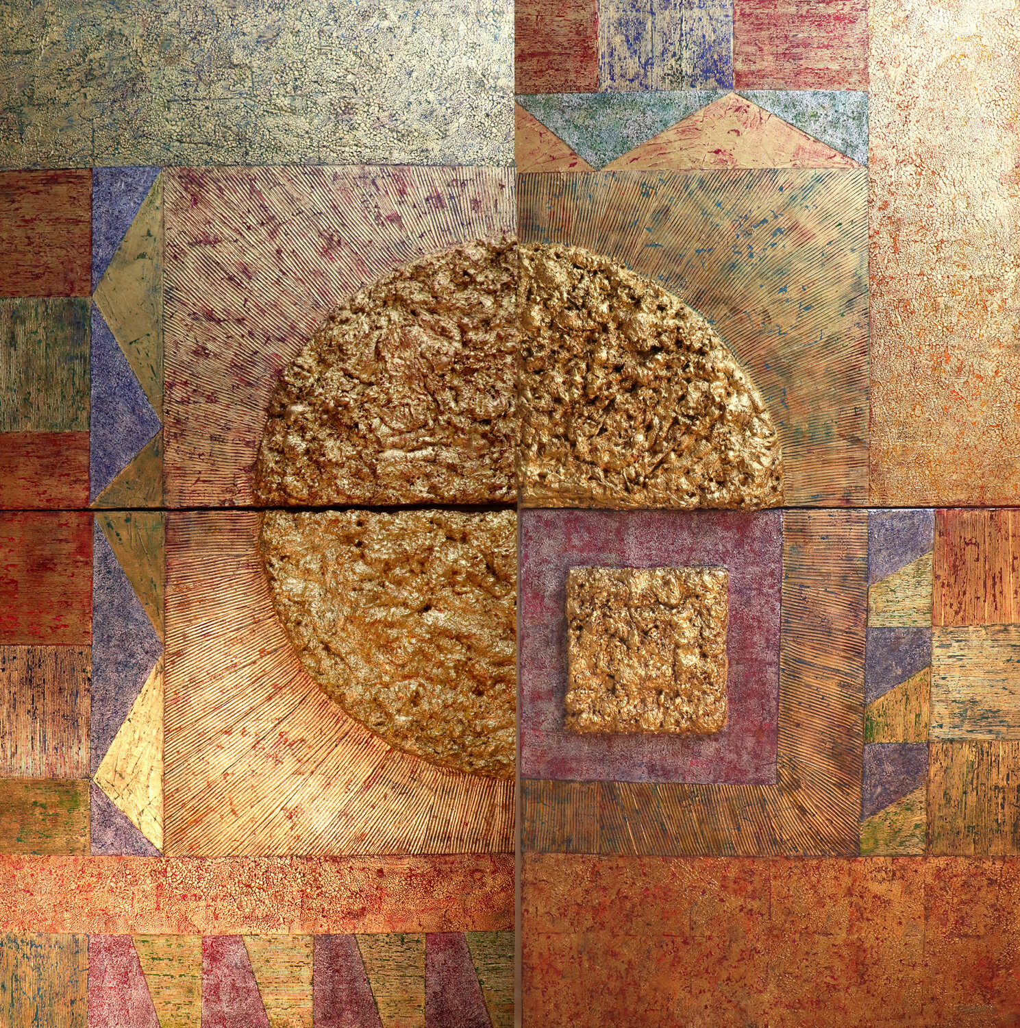 STAR GATES by Mascha Chelius (2022) : Painting Acrylic, Objects on ...