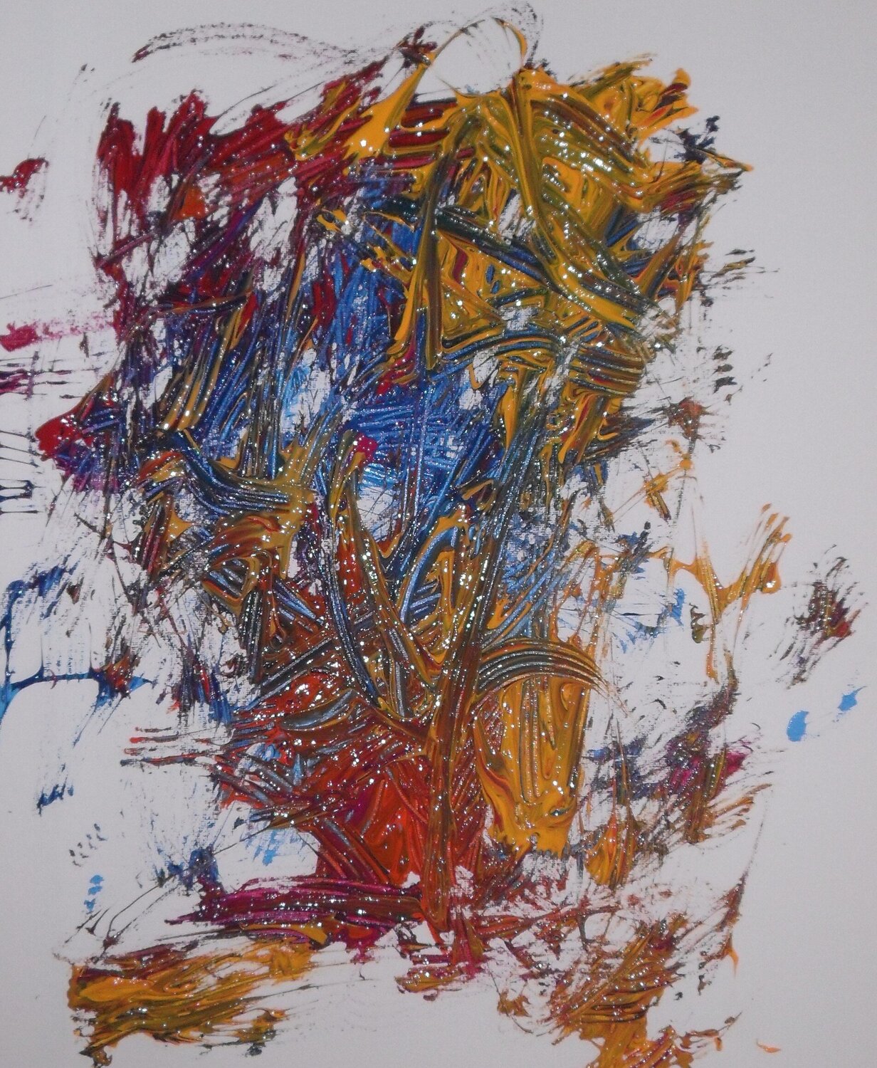 Fork One de Emma Donaldson (2021): Pintura Acrílico en Lienzo - Singulart