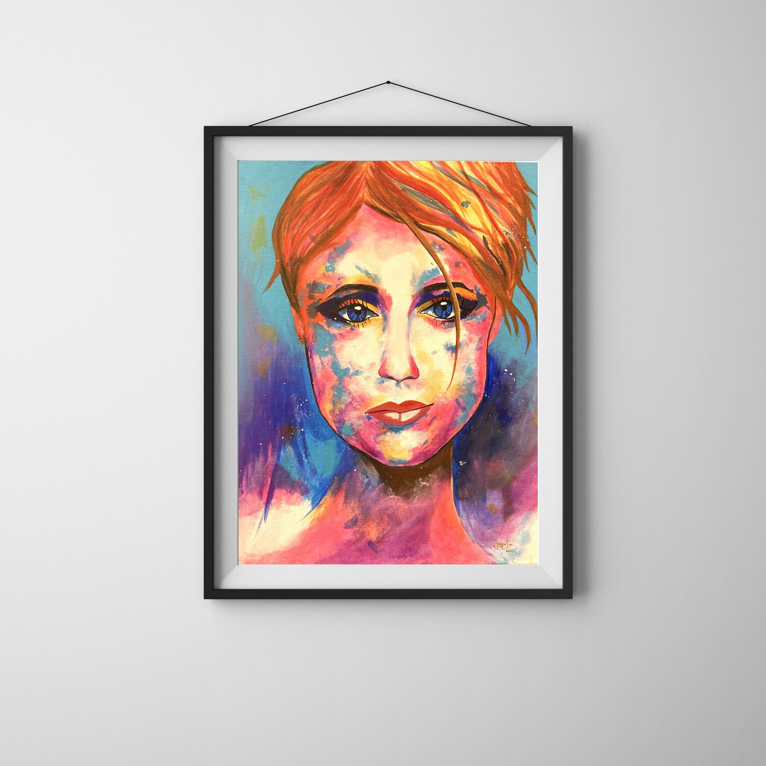 Celestial Spectrum of Her - "Alexa" by Joyce Tan (2021) : Painting ...