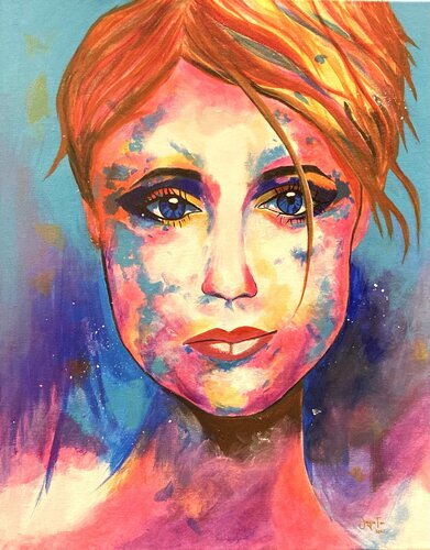 Celestial Spectrum of Her - "Alexa" by Joyce Tan (2021) : Painting ...