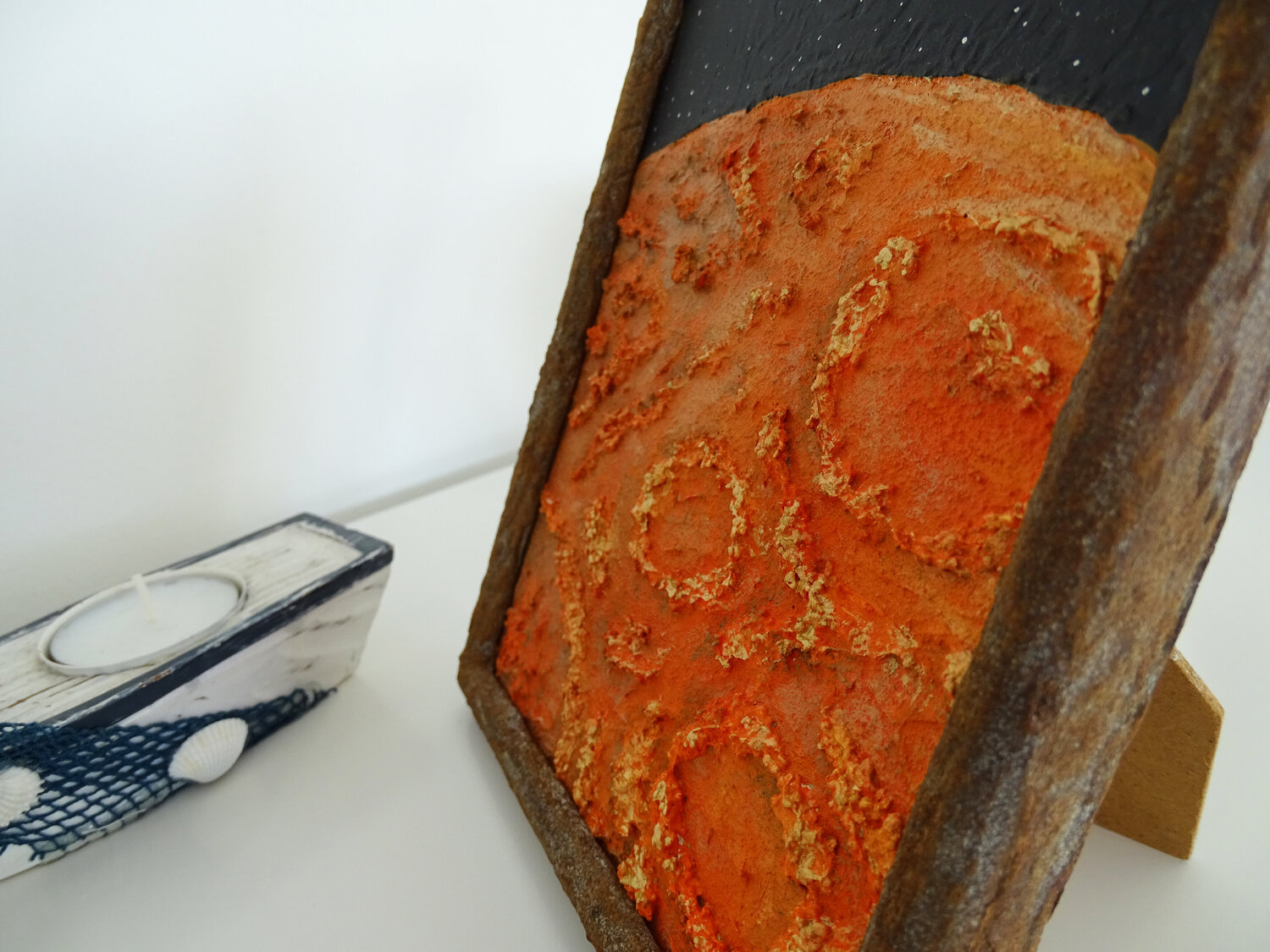 Mars by Doreen Gehrke (2019) : Painting Acrylic, Graphite on Cardboard ...