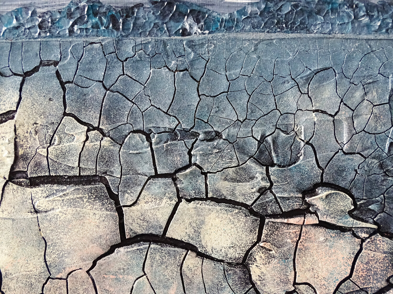 Broken Desert 2 by Doreen Gehrke (2023) : Painting Acrylic, Marble ...