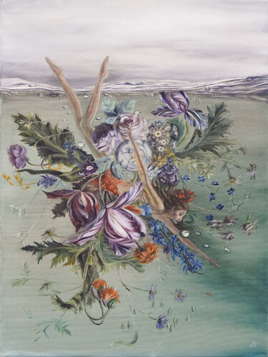 Bravery by Ali Olio (2025) : Painting Oil on Canvas - Singulart