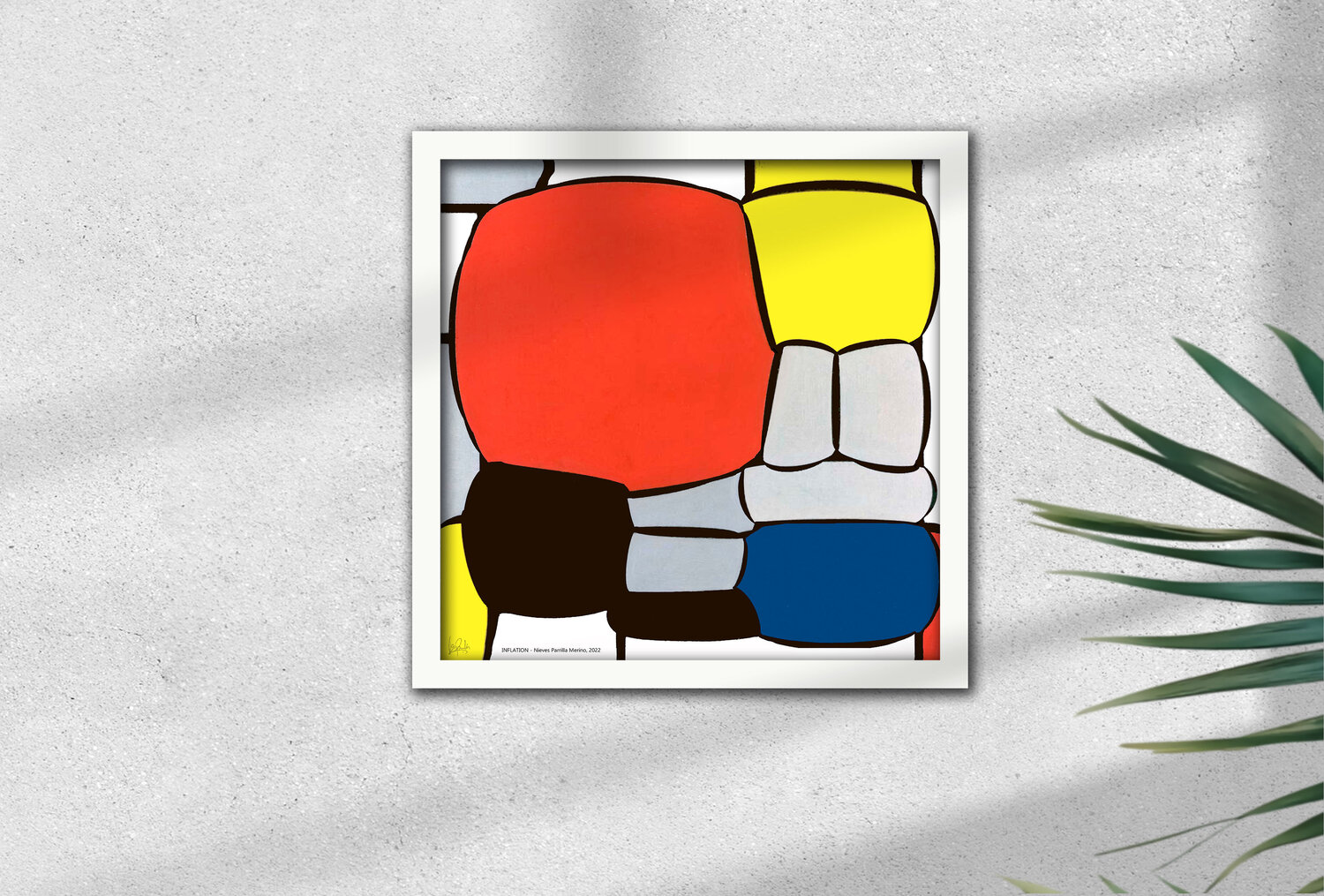 INFLATION, A Bold Reinterpretation of Mondrian in the Age of Excess, Limited Edition 2025 by ...