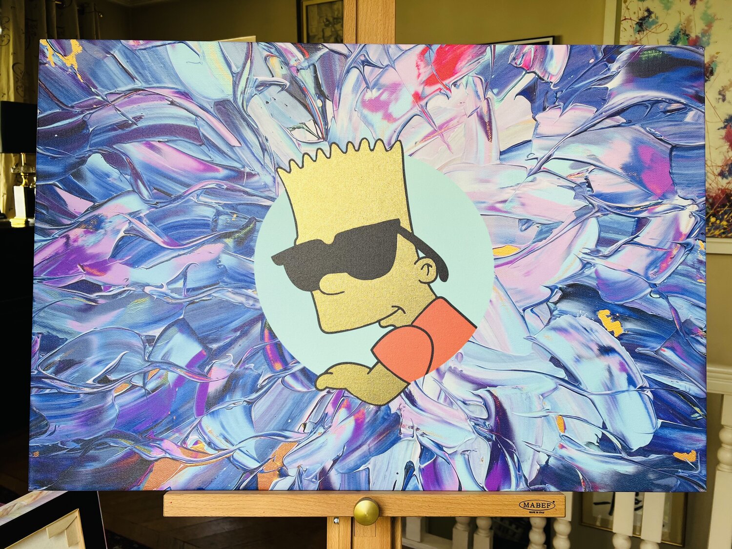 Bart Simpson by Lysa de Lysa Sarkis (2023) : Impression Lithographie ...