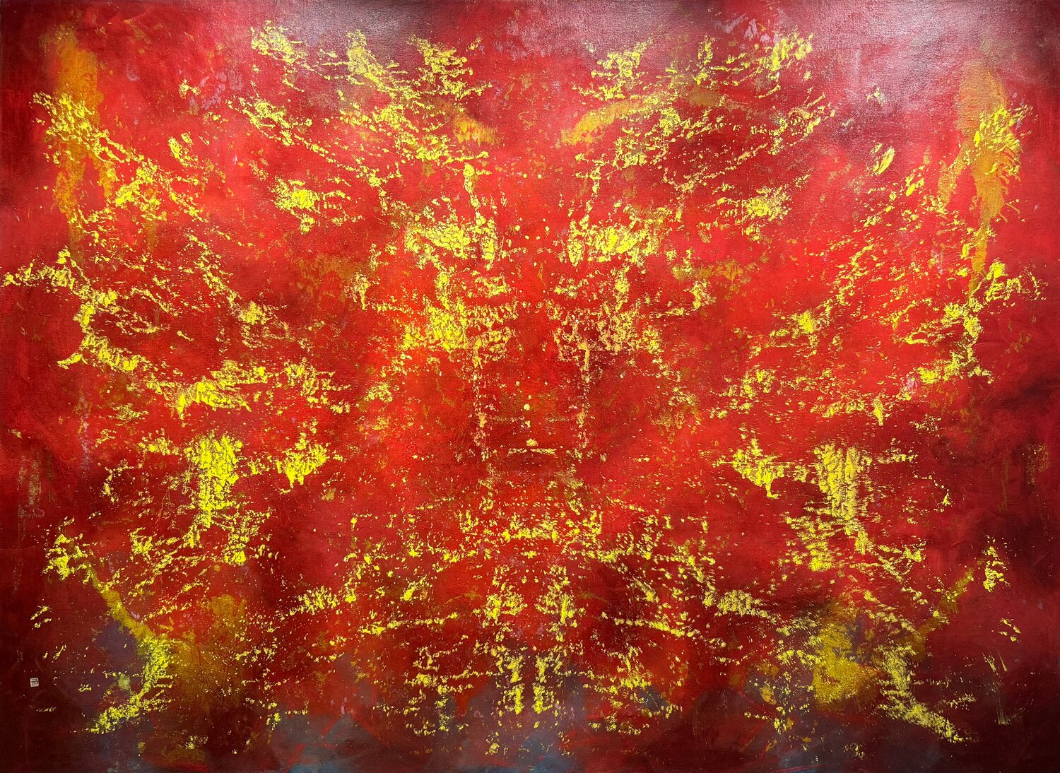 Alter de Victor Abel (2023): Pintura Óleo, Pigmento en Lino - Singulart