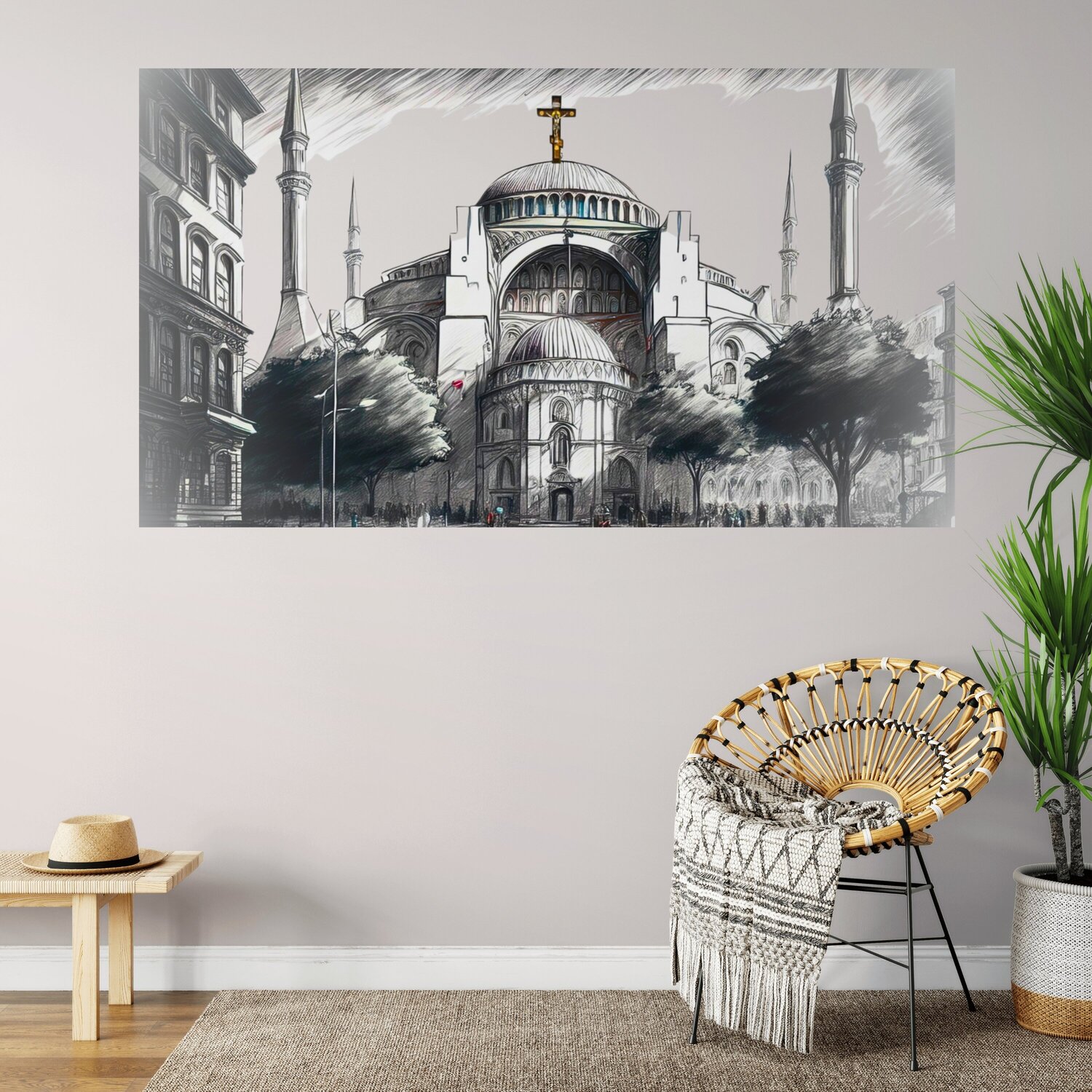 Hagia Sophia Sacred Monument … de Thomas Piperis – SINGULART