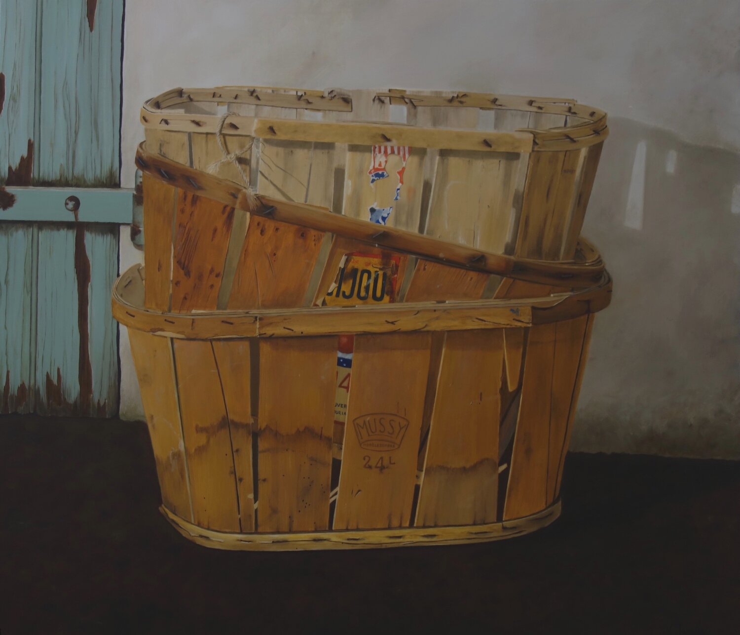 MUSSY by Nathalie Jambry (N.D) : Painting Oil on Wood - Singulart