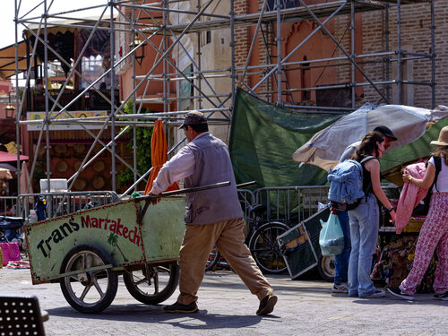 Marrakech 4 von Pierre Piton (2024): Fotografie Digital auf Papier ...