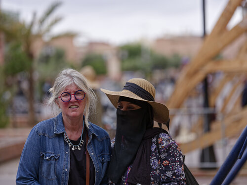 Marrakech 4 von Pierre Piton (2024): Fotografie Digital auf Papier ...