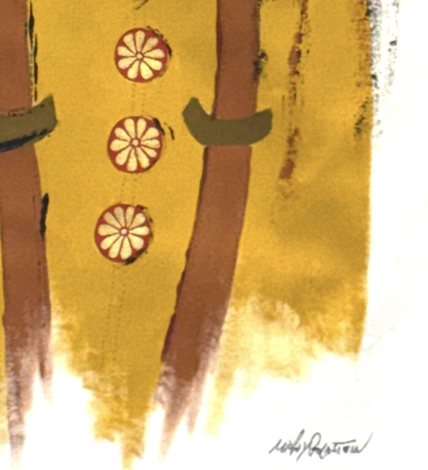 Watcher of the Ancient Silence door Micky Goldstein (2025) : Schilderij ...