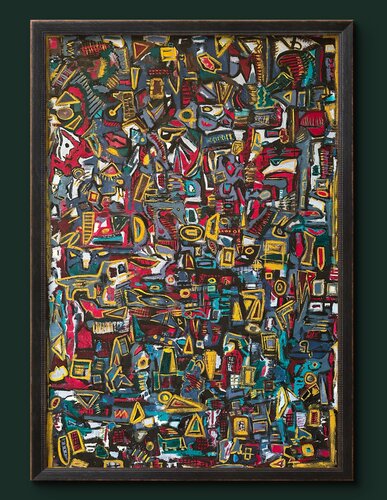 Collective unconscious by Eleonora Gotti (2023) : Painting Oil on ...