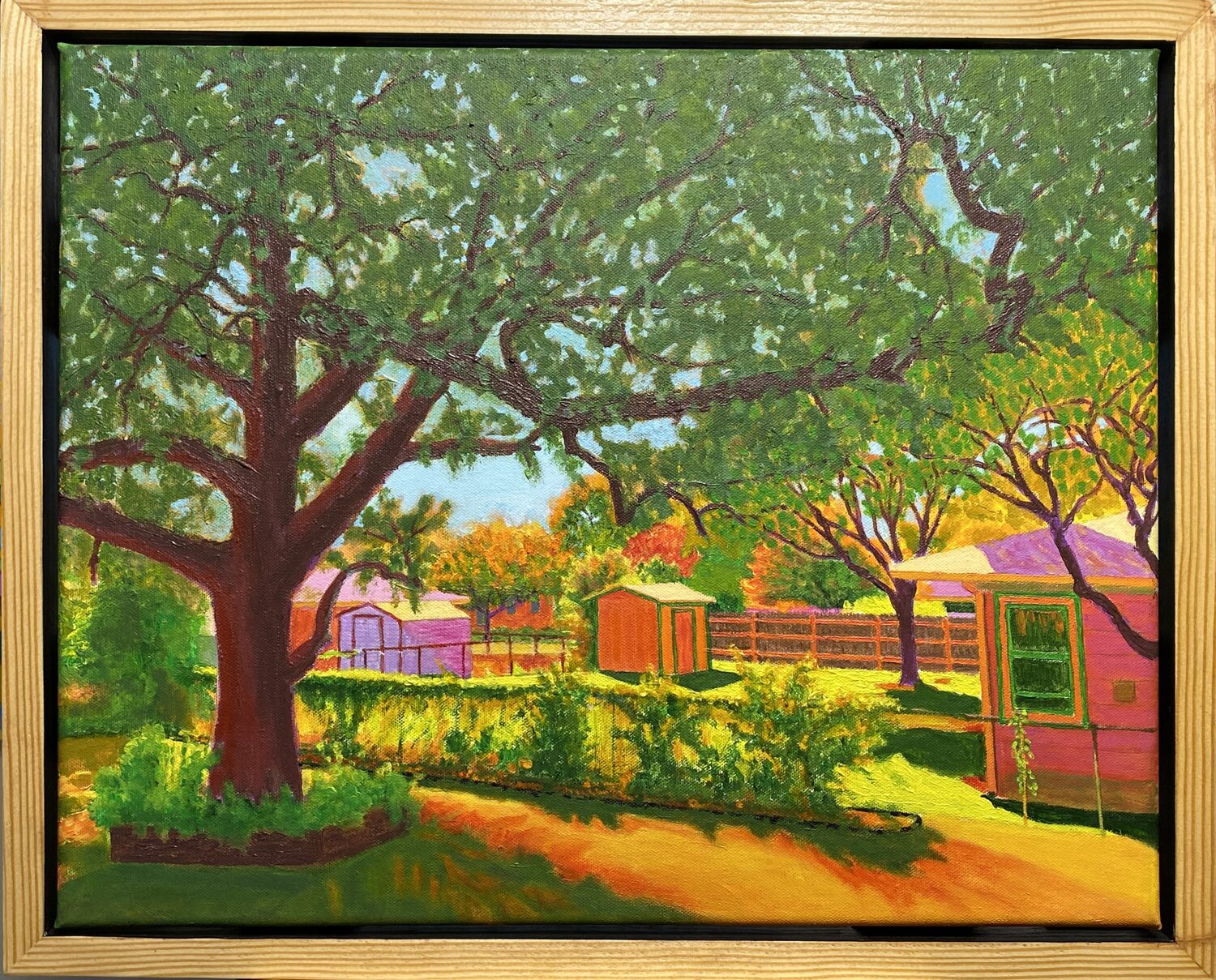 The Noble Oak Tree de Ronald Hicks (2024) : Peinture Acrylique sur ...