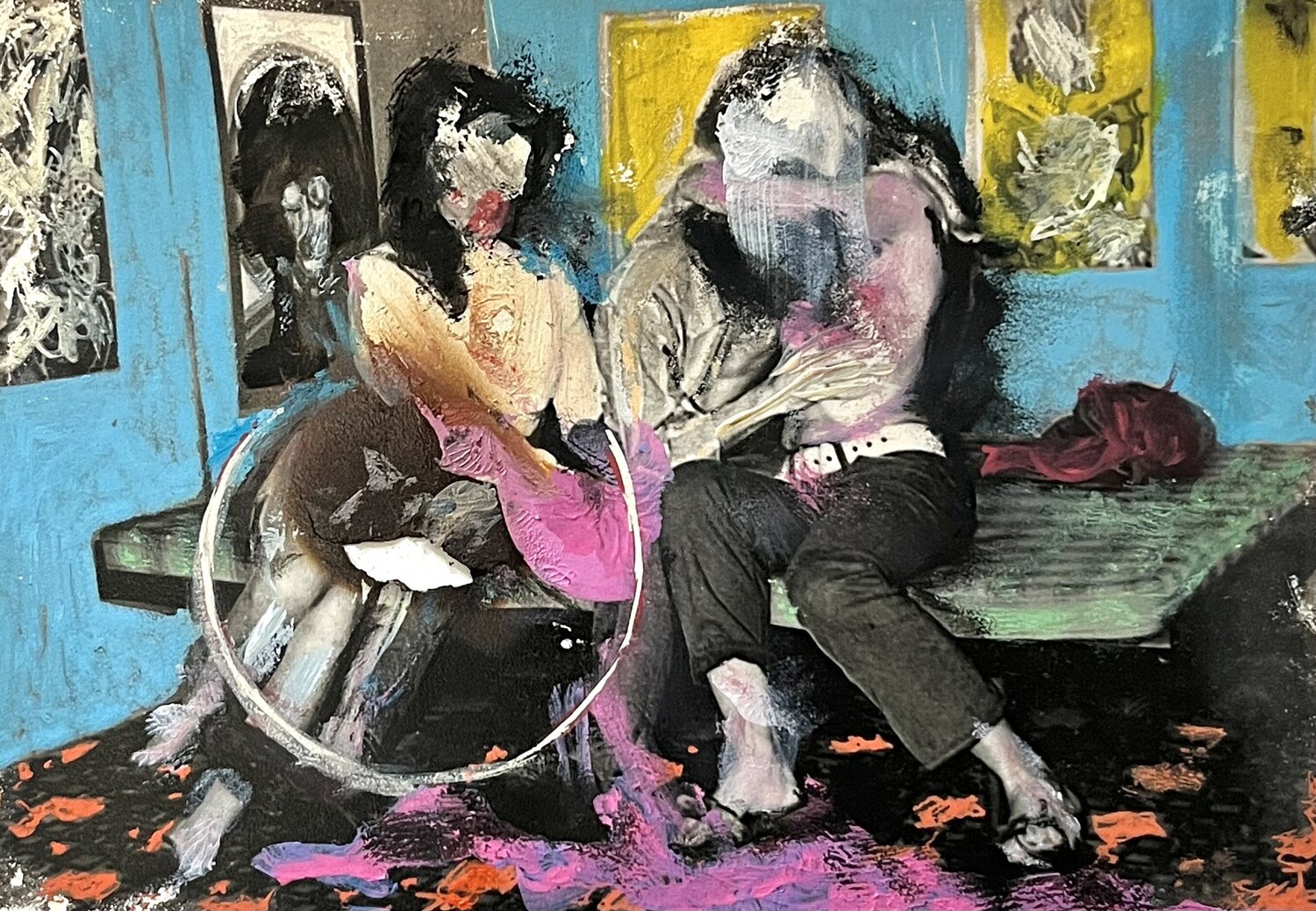 Autre étude du désir II de Ludovic Simon (2025): Fotografía Digital, Híbrido en Papel - Singulart