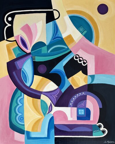 The Forgetful Elephant by Samantha Malone (2025) : Painting Acrylic on ...
