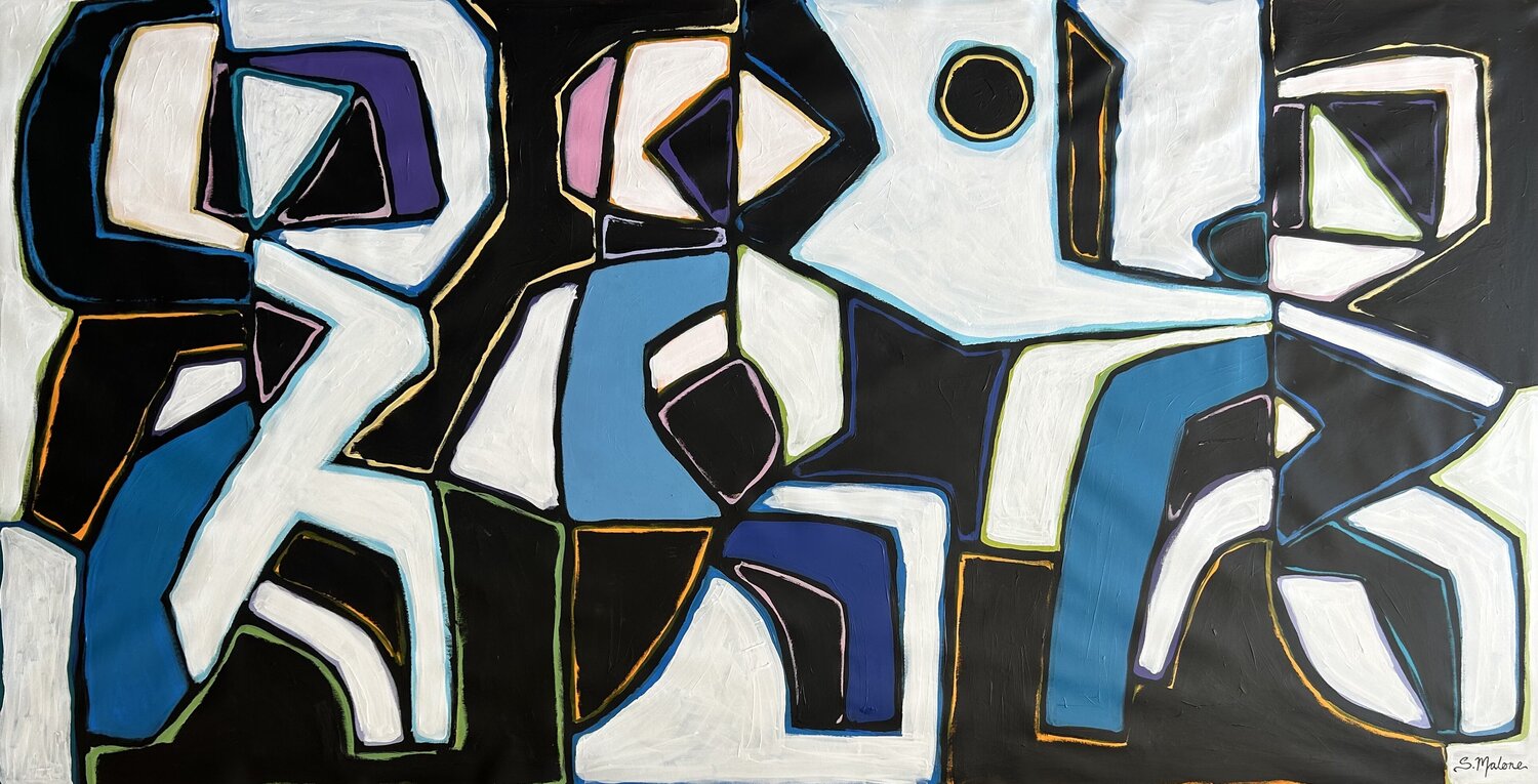 Under the Spell of the Moon by Samantha Malone (2025) : Painting Acrylic on Canvas - Singulart