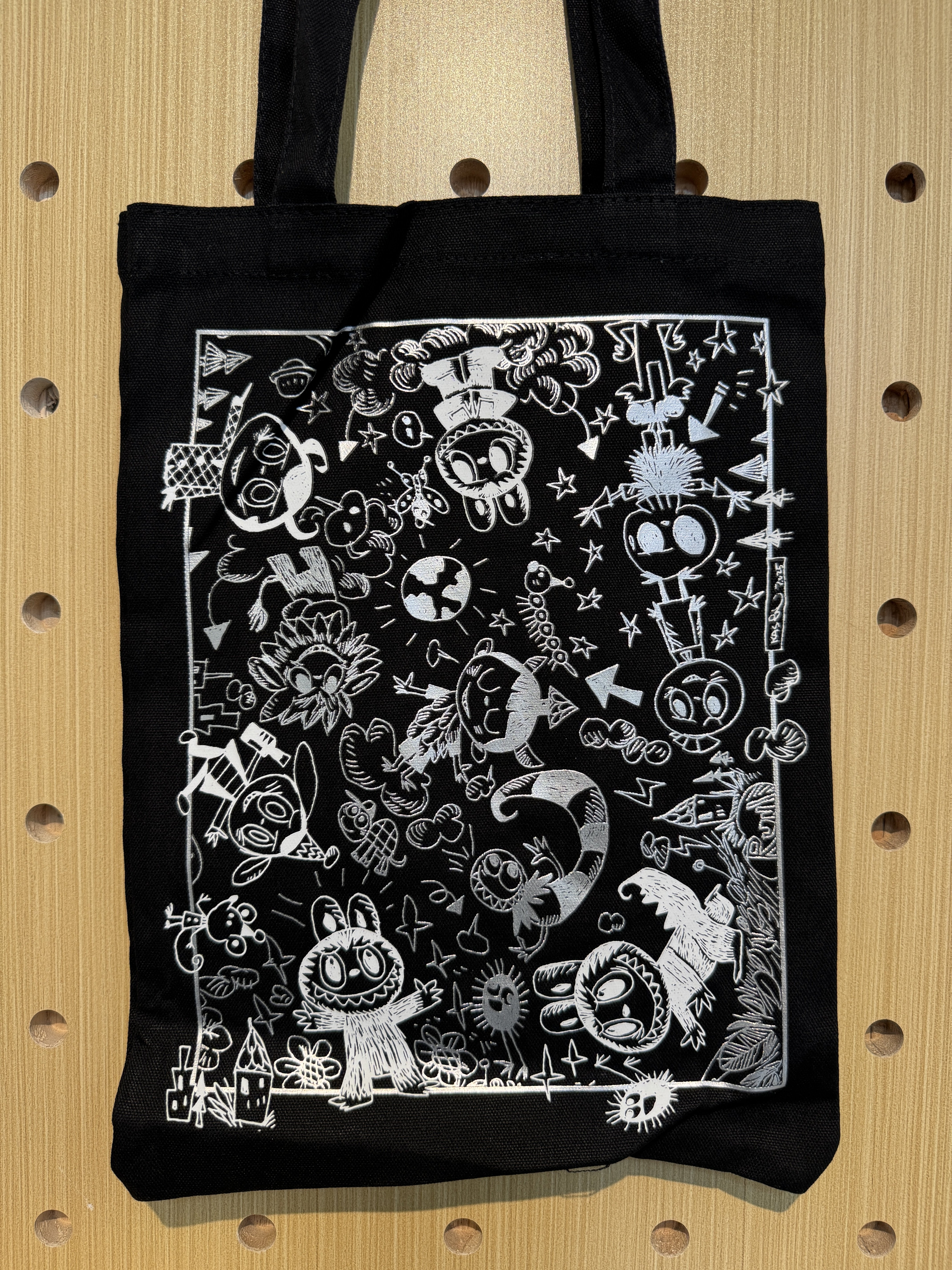 The Drawing Book + Tote Bag ( SIGNED, Labubu, The Monsters) by Kasing ...