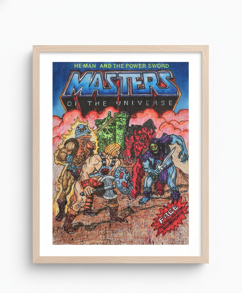Masters of the Universe Castle Battle (Power Sword, He-man) by MADSAKI ...