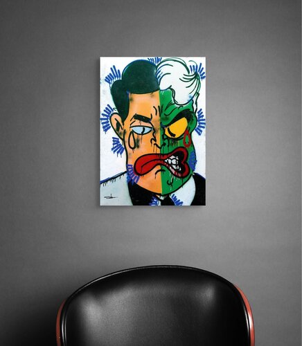 Harvey Dent ( Medium, Two Face) by Slawn (2025) : Print Giclée print on ...