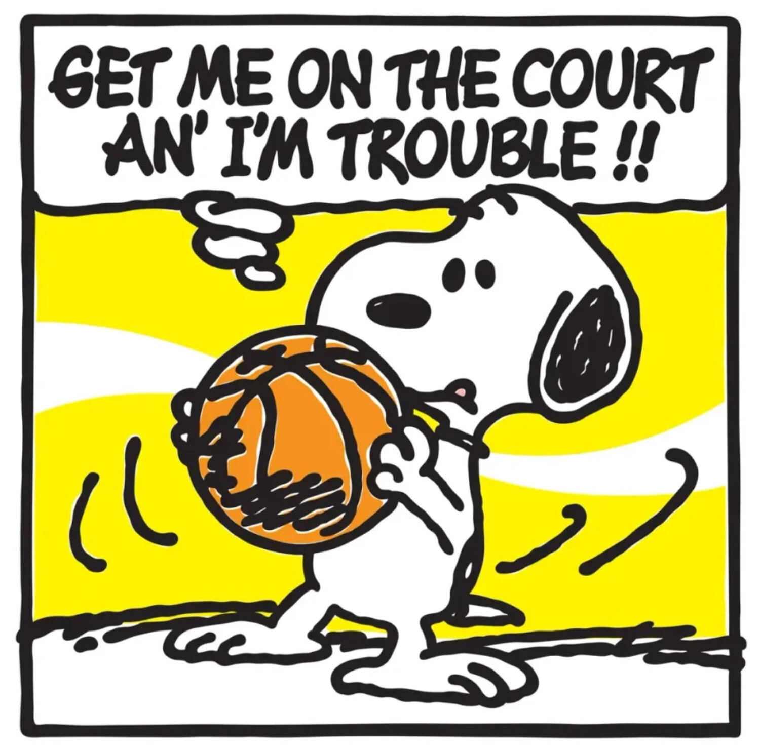 Trouble!! (Ice Cube, Snoopy) by Mark Drew (2022) : Print Giclée print ...