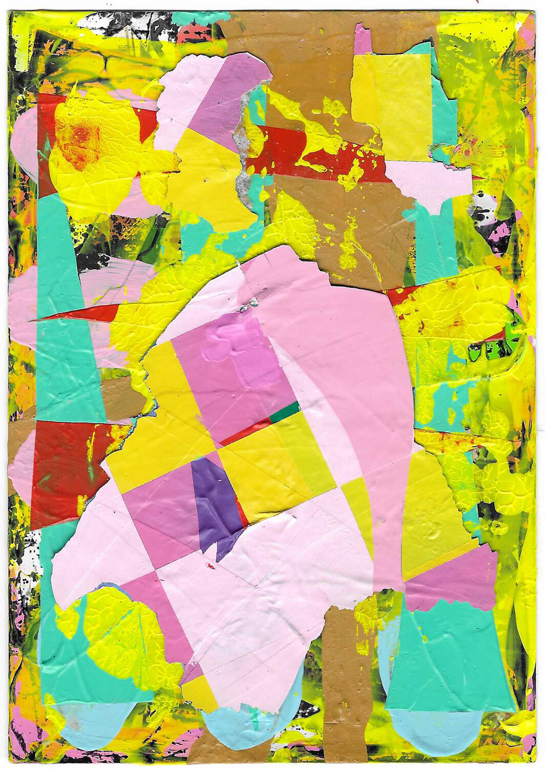 No more Mail Art by Fred Michiels (2024) : Work on Paper Acrylic ...