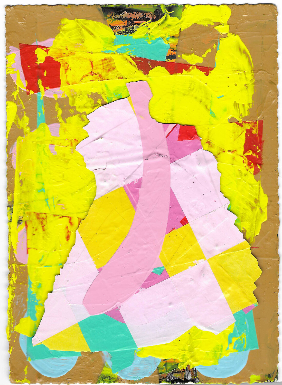 No more Mail Art di Fred Michiels (2024): Opera su carta a Acrilico ...