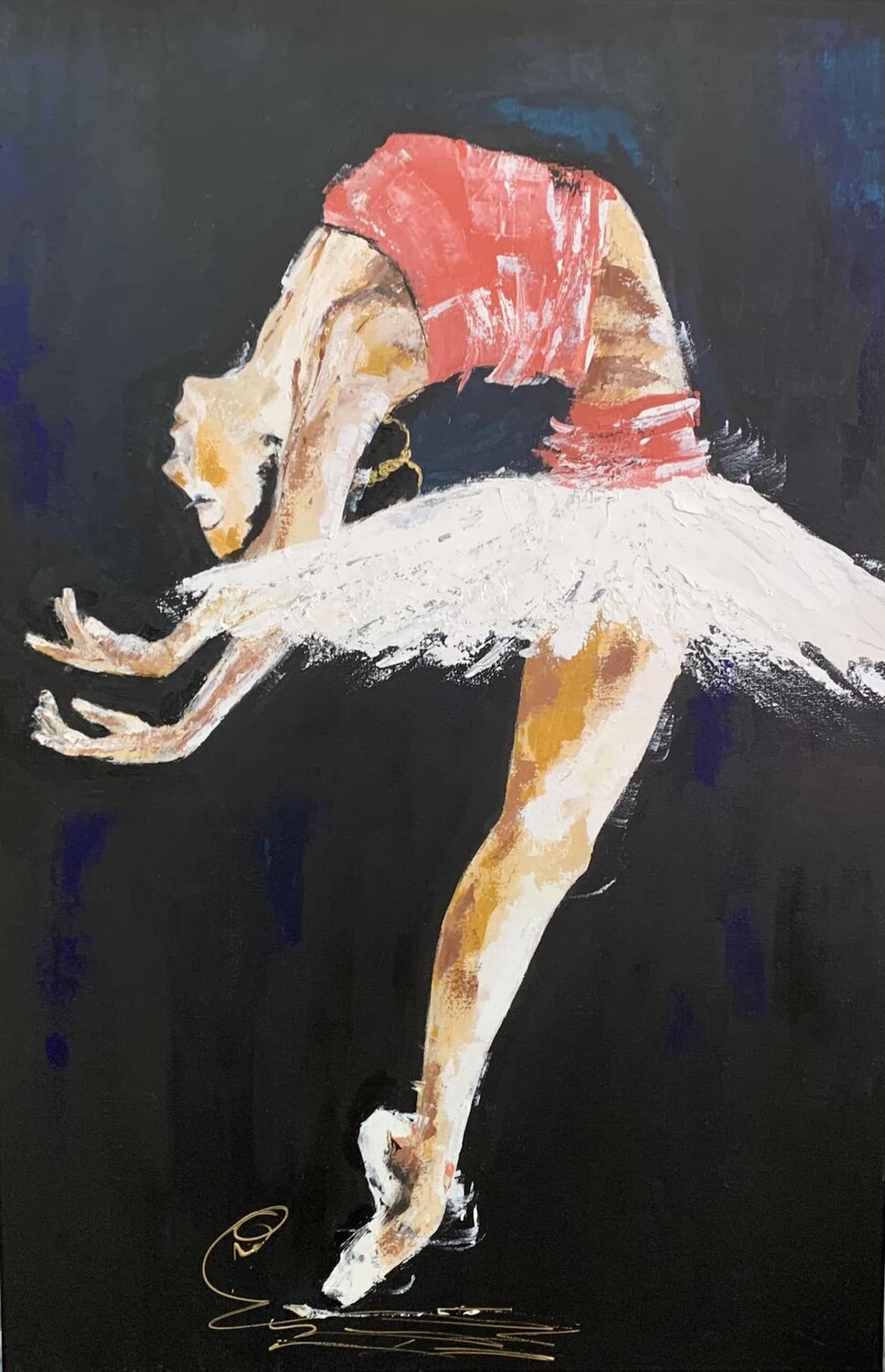 Cambre' Derriere by Maria Godinho (2022) : Painting Acrylic on Canvas ...