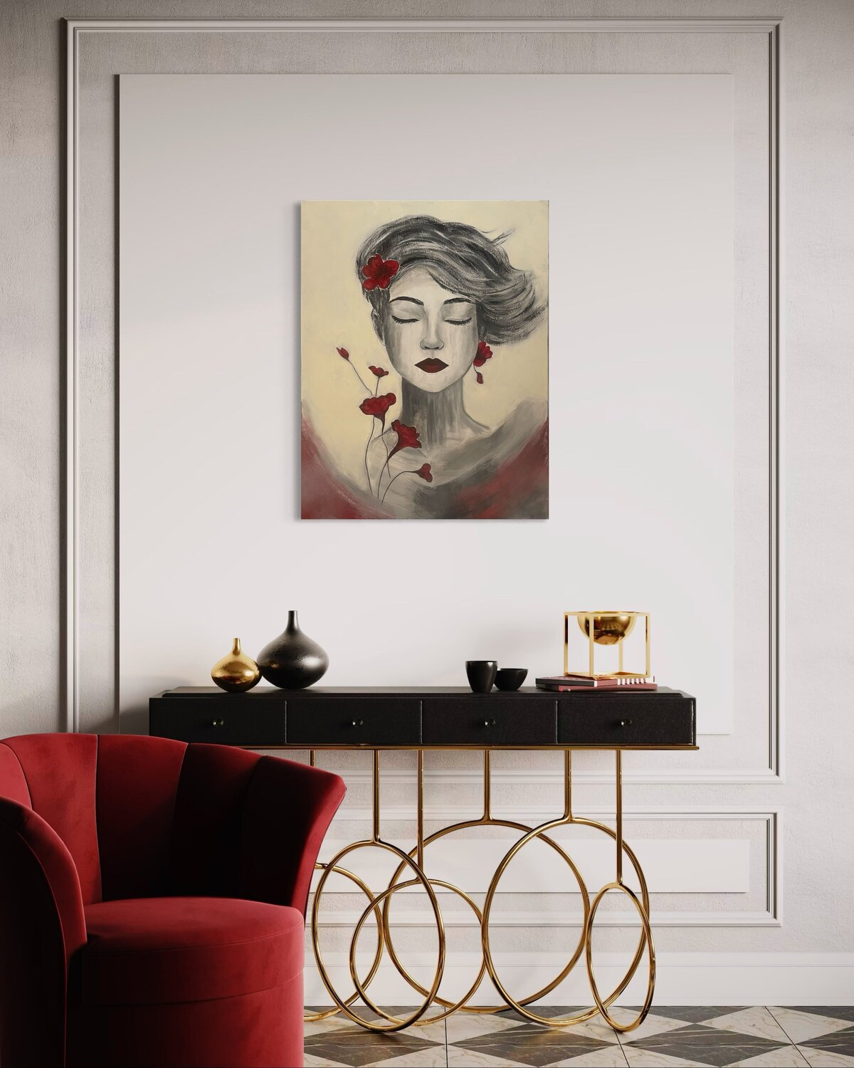 Sensing the unseen by Catherine Lefevre (2025) : Painting Acrylic, Sand ...