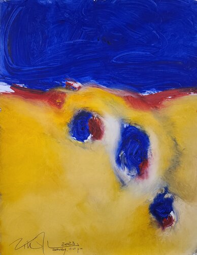 Friday, 09.52 p.m. de Vittorio Alberto Roberto (2025): Pintura Óleo ...