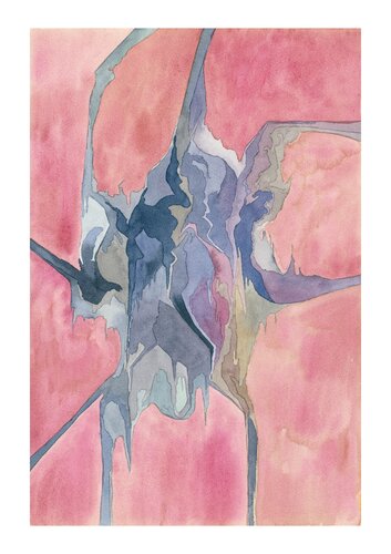 Canyon de Roxanne Louise Pinto Hjorth (2024) : Œuvre sur papier ...