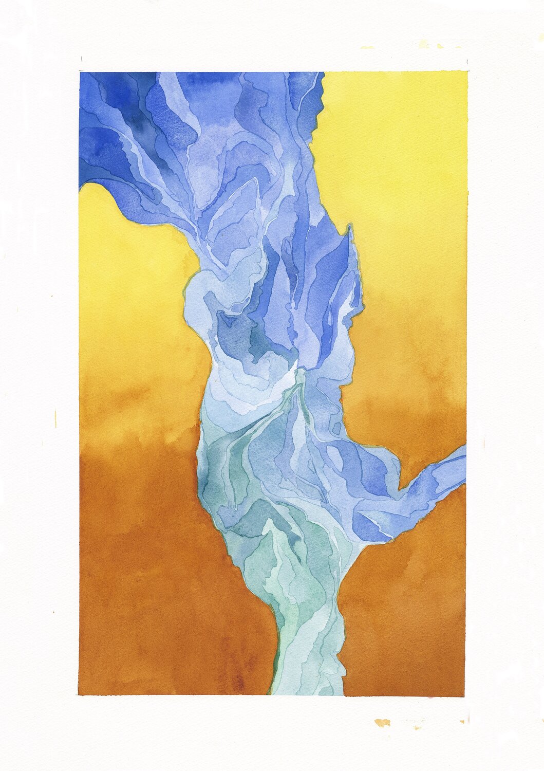 Canyon de Roxanne Louise Pinto Hjorth (2024) : Œuvre sur papier ...