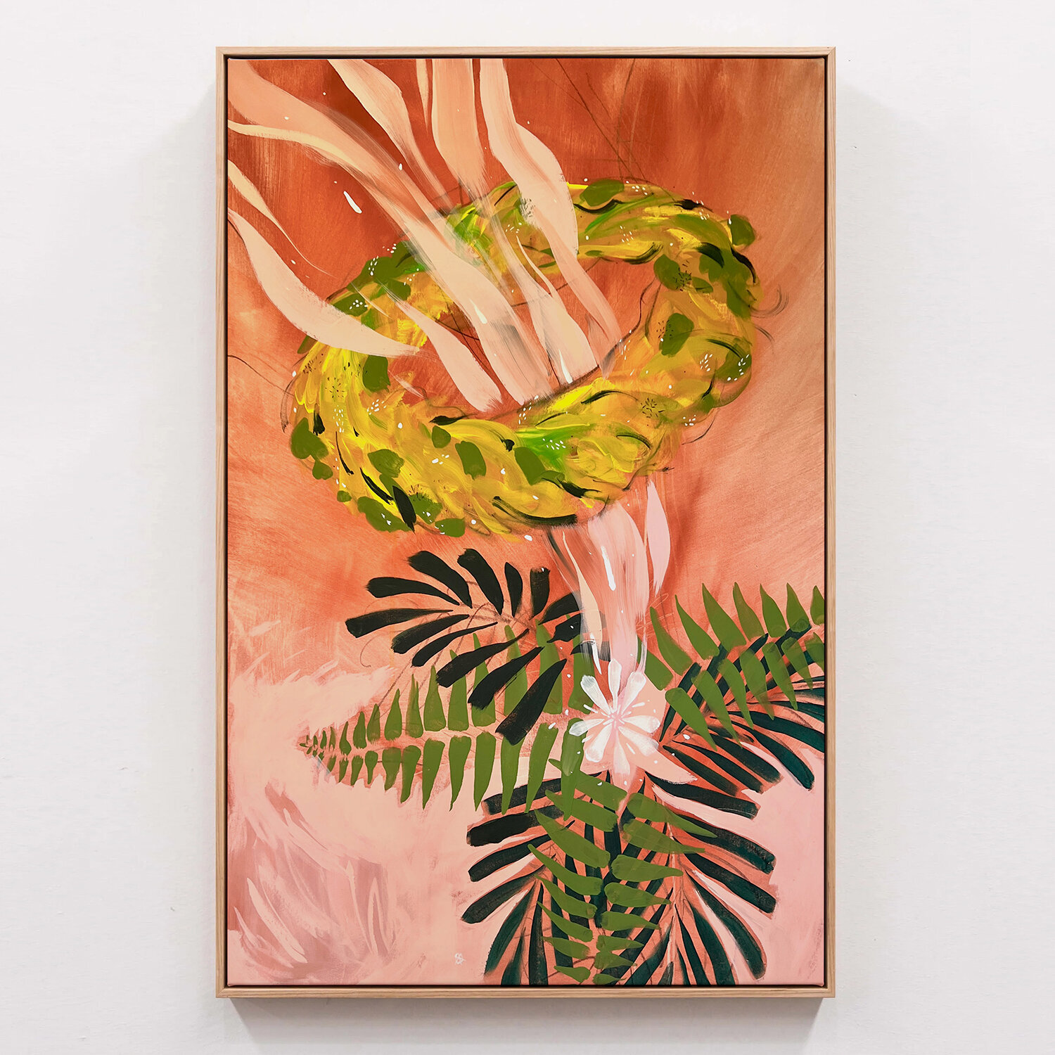 Sângeorz by Alexandra Stanciu (2023) : Painting Acrylic on Canvas ...