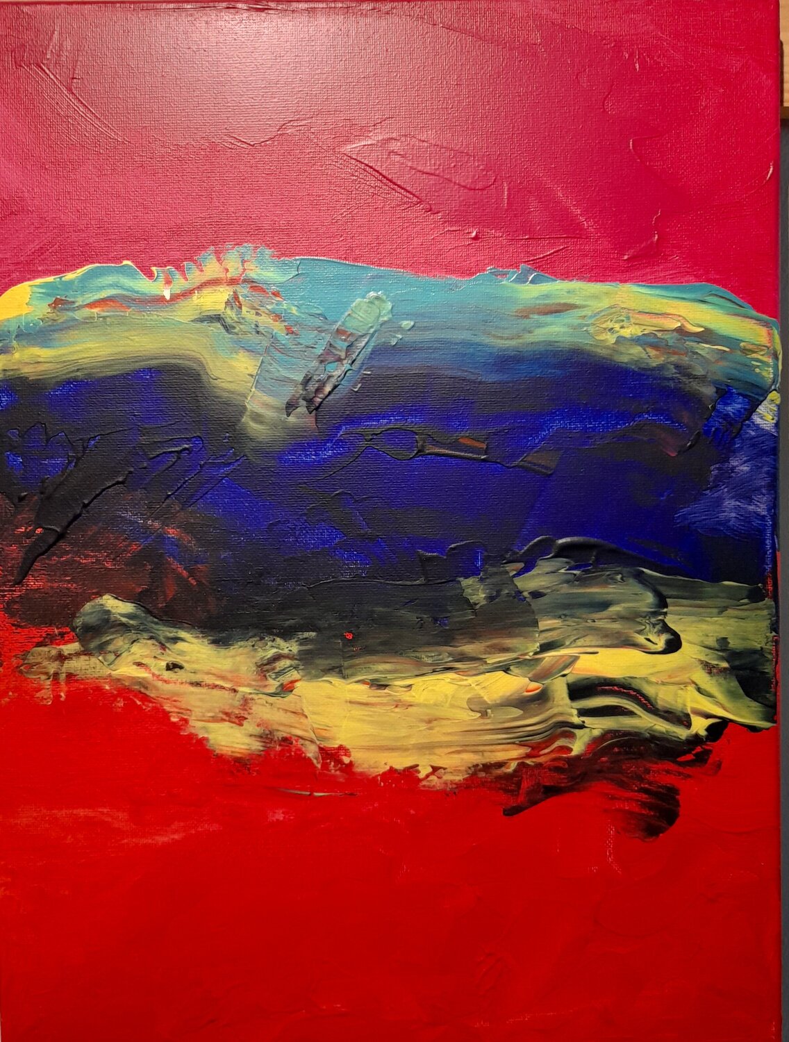 Untitled de Cornelia Wilke-Leptin (2025) : Peinture Acrylique sur Toile ...