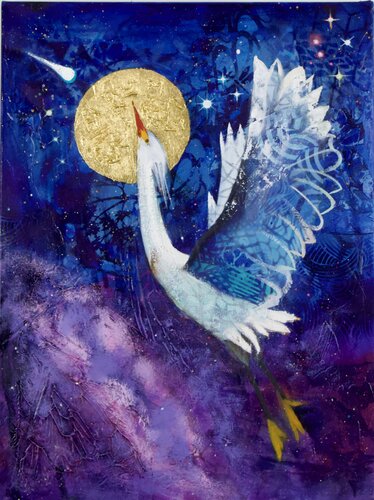 Reaching for the Moon by Diana Jaffe (2024) : Painting Oil on Canvas ...