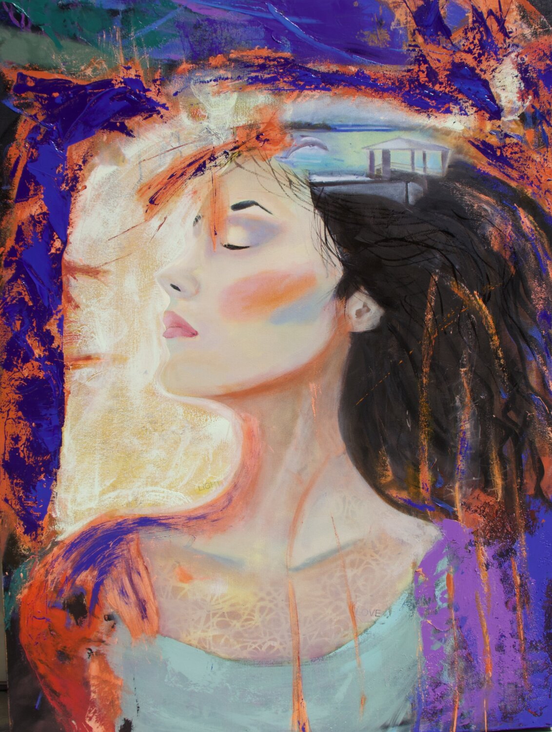 Manifesting by Diana Jaffe (2025) : Painting Oil on Canvas - Singulart