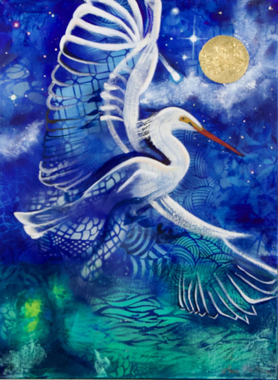 Soaring by Diana Jaffe (2024) : Painting Oil on Canvas - Singulart