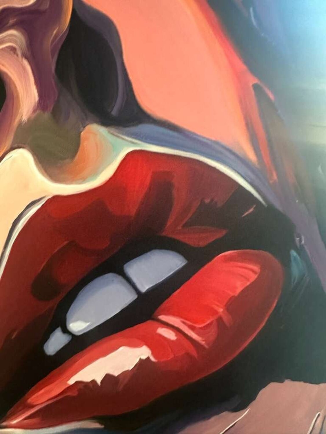 Whispers in Color by Elena Zaharia (2025) : Painting Acrylic on Canvas ...