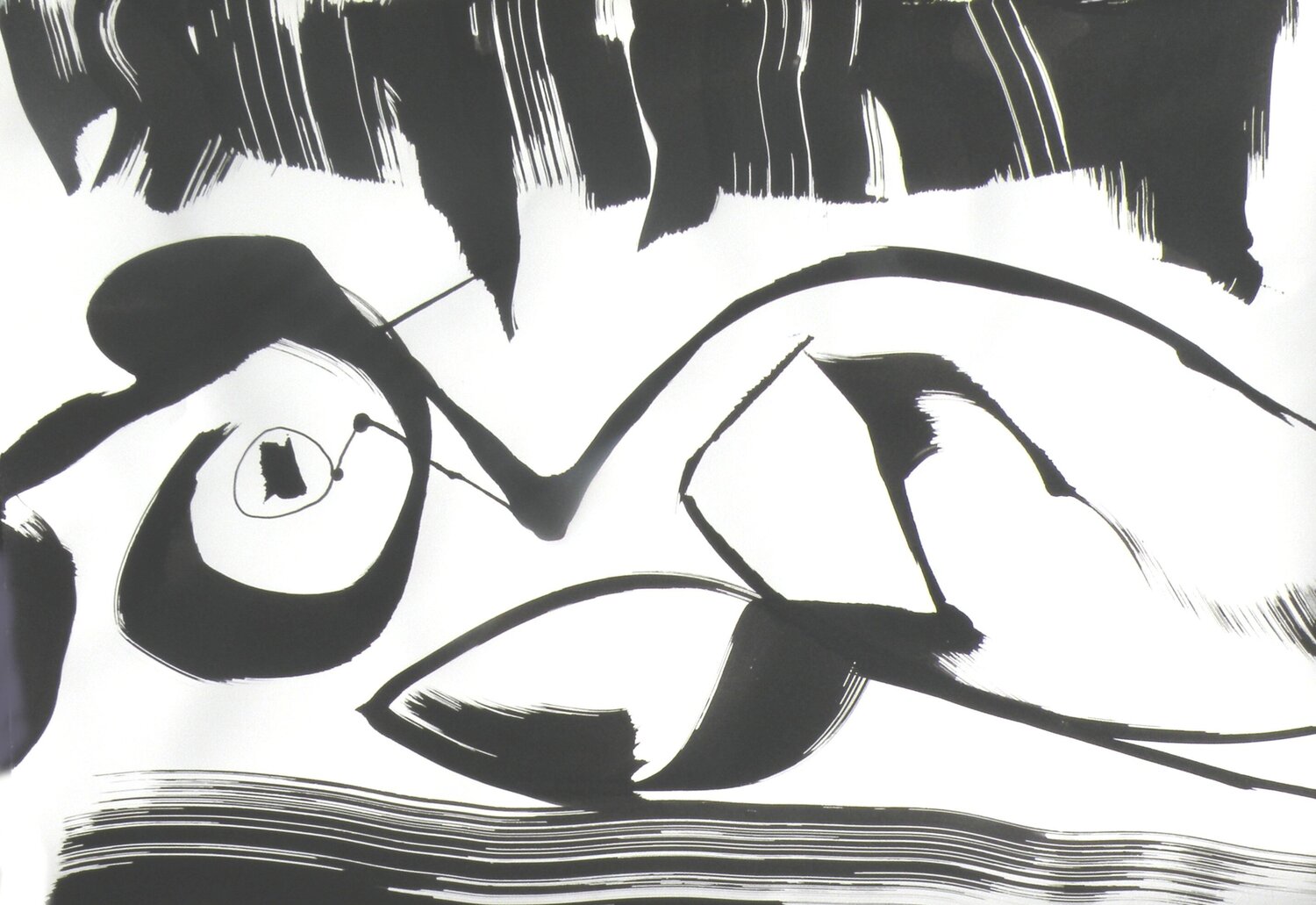 Femme Fatale de Gregg SIMPSON (2014) : Dessin Encre de Chine sur Papier - Singulart