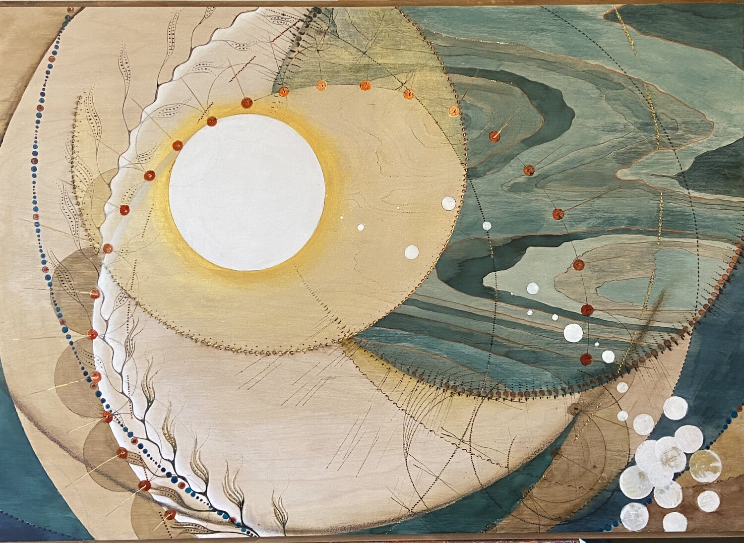 What's in a spec of dust...5 by Crystal Michielsen (2023) : Painting ...