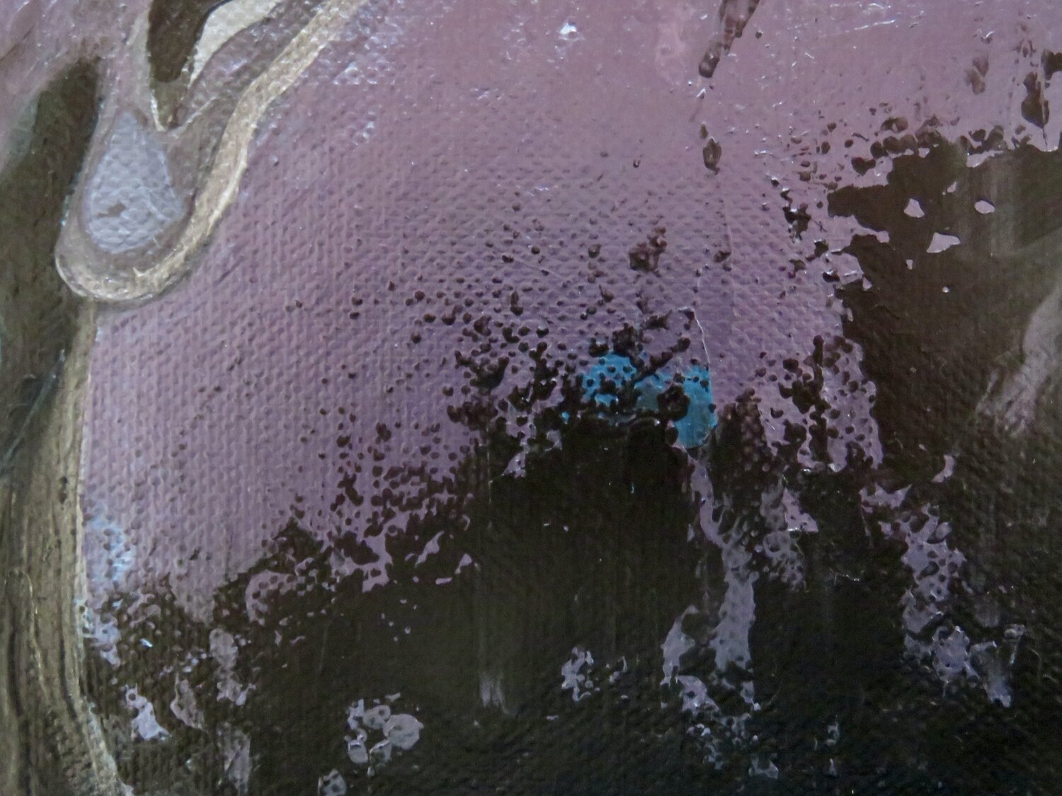 David Bowie – Silver Star de Anja Semling (2023) : Peinture Acrylique sur Lin - Singulart