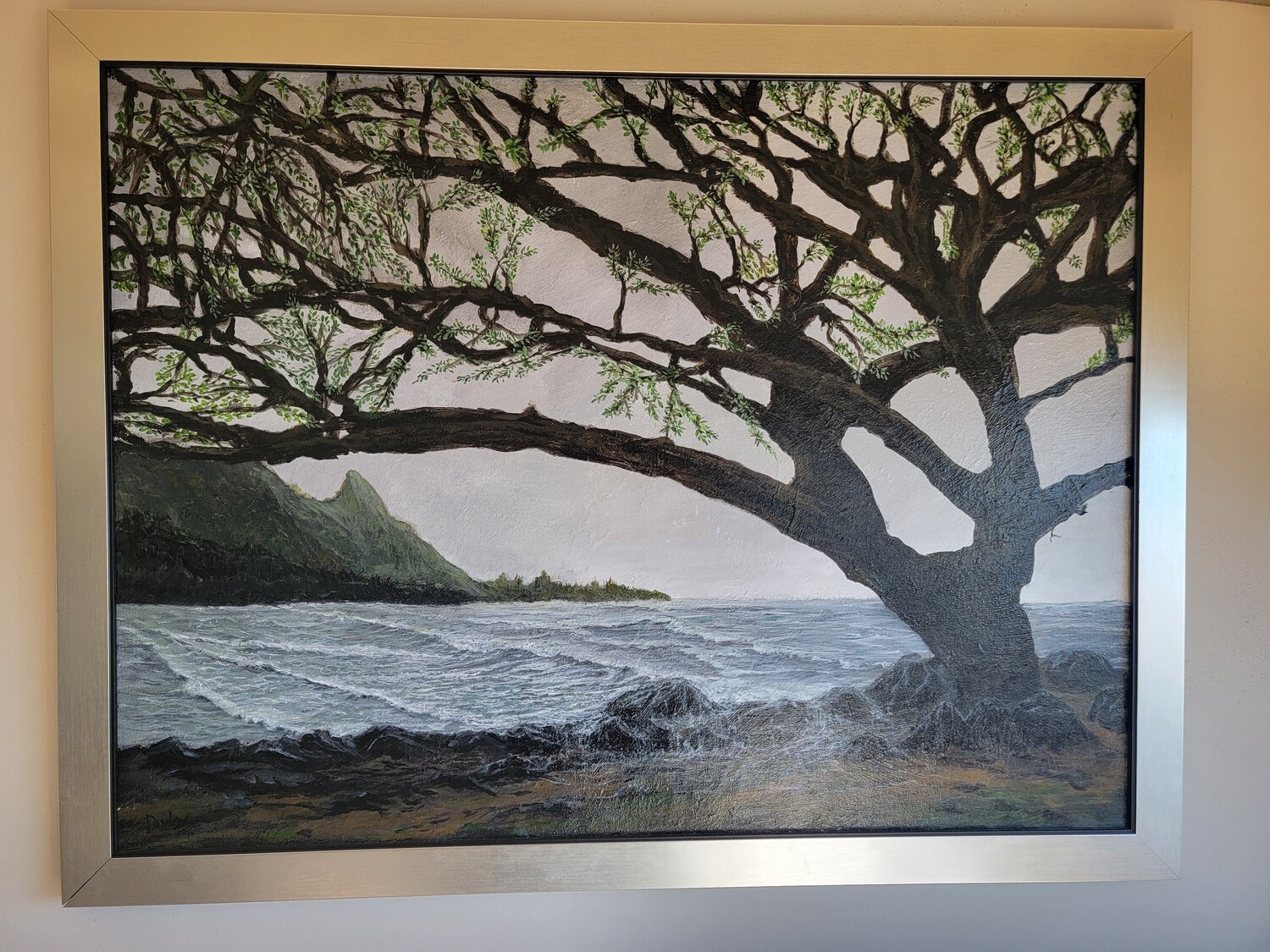 The Wedding Tree at Pua Poa by Paul Dudas (2022) : Painting Acrylic on ...