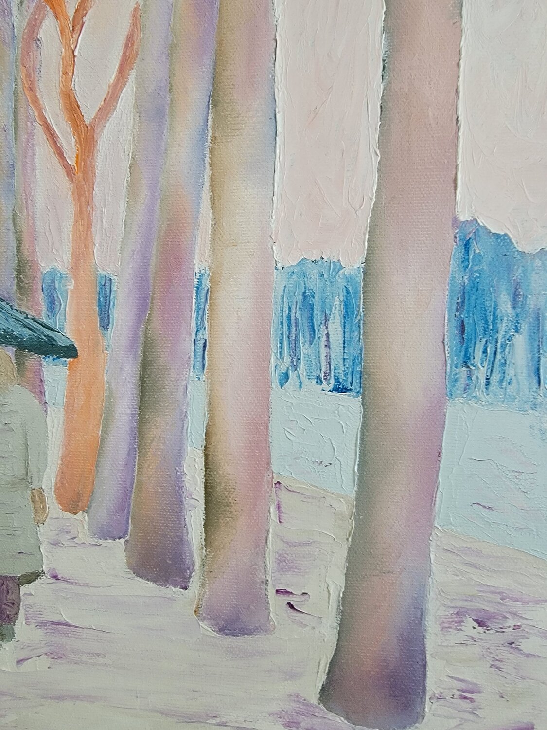 Pathway Through The Trees de Barbara Bugg (2025): Pintura Óleo en ...