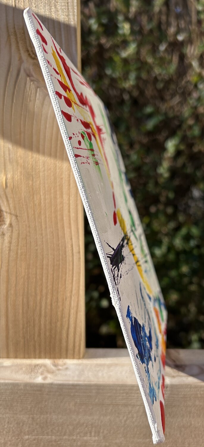 Joy as a Foundation by Fatima Erkenova (2026) : Painting Acrylic on ...