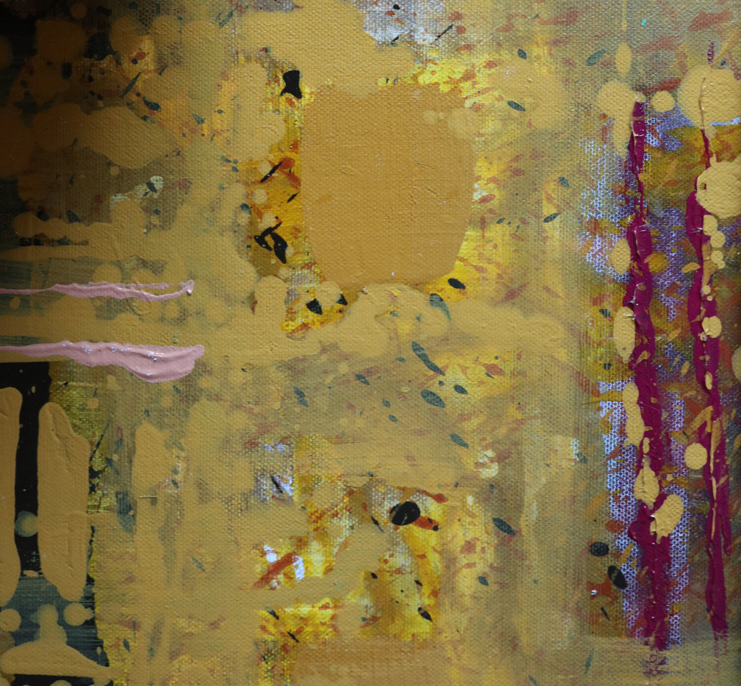 piccola ocra by Maria Moretti (2023) : Painting Oil, Pigments on Canvas ...