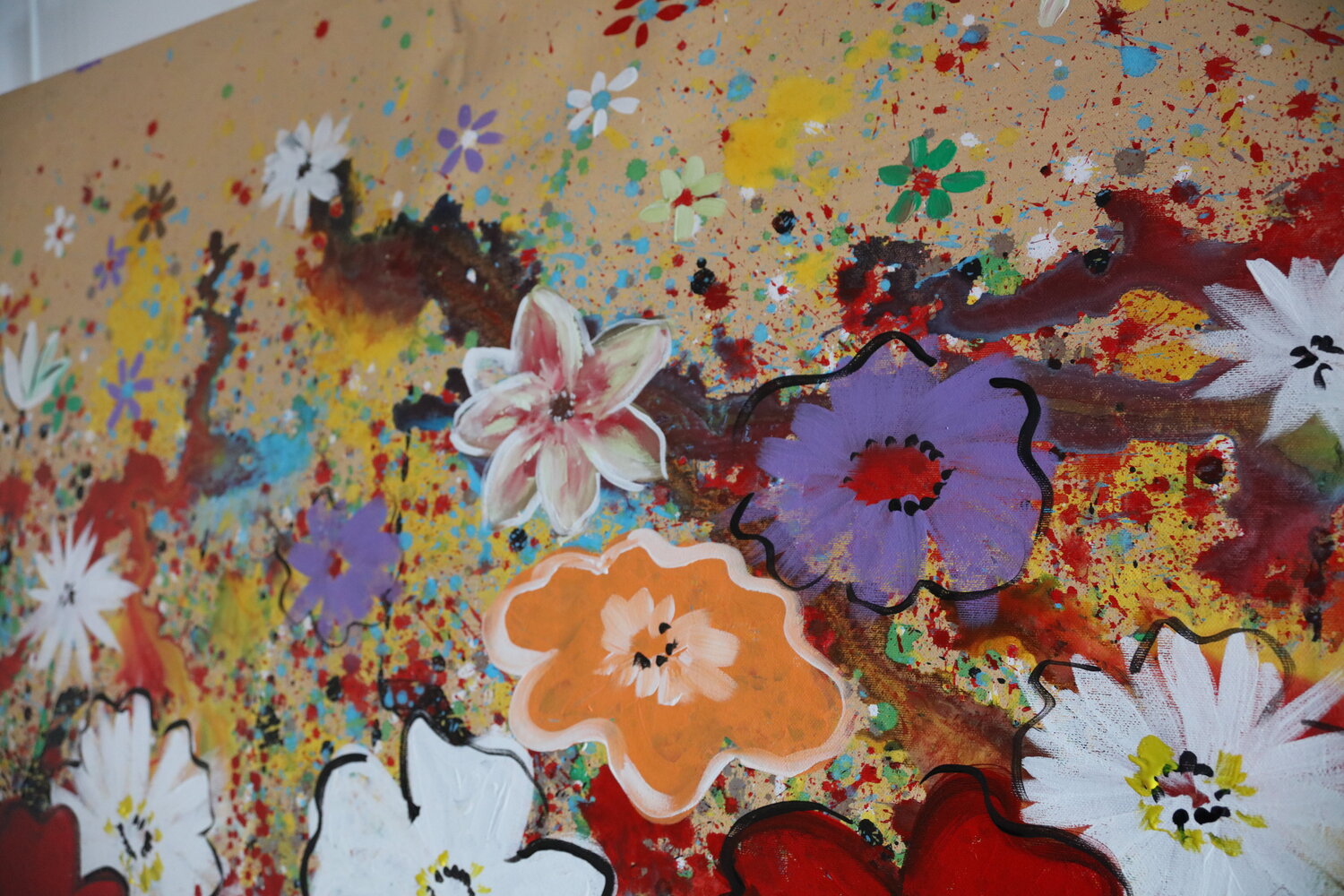 Summer flowers by Maria Moretti (2023) : Painting Oil on Canvas - Singulart
