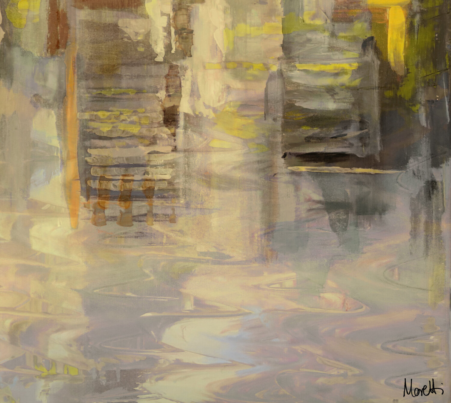 Urban legend de Maria Moretti (2023) : Peinture Acrylique, Huile sur ...