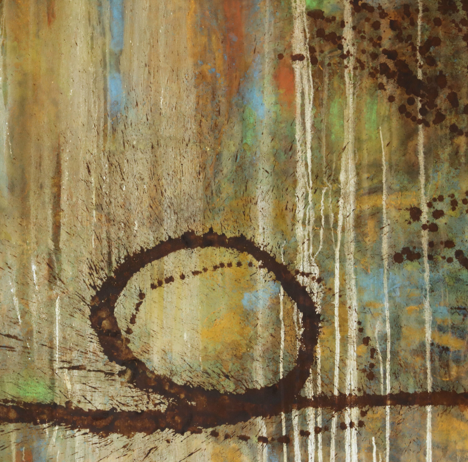 The route is the goal by Maria Moretti (2021) : Painting Acrylic, Oil ...