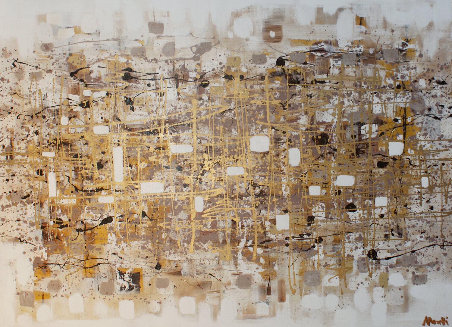 Pleasure by Maria Moretti (2023) : Painting Acrylic, Lacquer on Canvas ...